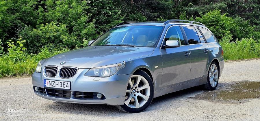 Black BMW 535 2005 in Kaunas, with an engine capacity of 3.00 L and mileage of 308 thousand km for 2250 €, photo 1 on AUTOMOTO.COM.LV
