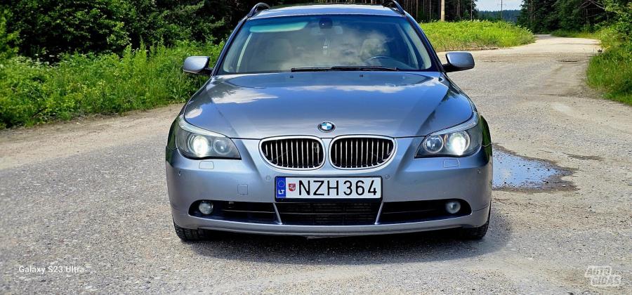 Black BMW 535 2005 in Kaunas, with an engine capacity of 3.00 L and mileage of 308 thousand km for 2250 €, photo 5 on AUTOMOTO.COM.LV