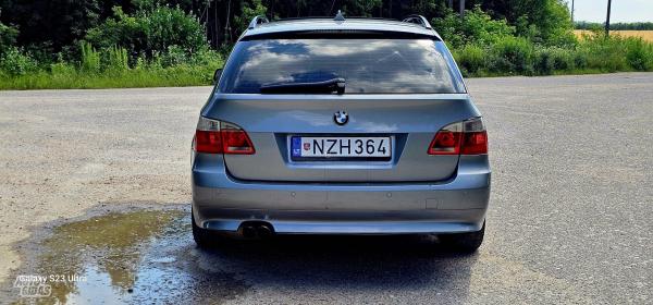 Black BMW 535 2005 in Kaunas, with an engine capacity of 3.00 L and mileage of 308 thousand km for 2250 €, photo 8 on AUTOMOTO.COM.LV