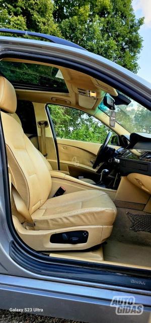 Black BMW 535 2005 in Kaunas, with an engine capacity of 3.00 L and mileage of 308 thousand km for 2250 €, photo 18 on AUTOMOTO.COM.LV