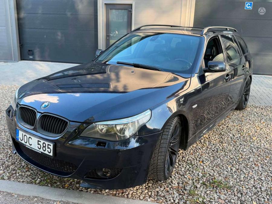 Черный БМВ 535 2005 в Каунас, объемом двигателя 2.99 л и пробегом 473 тыс. км за 3350 €, фото 4 на AUTOMOTO.COM.LV