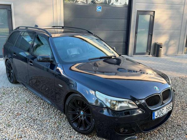 Melns BMW 535 2005 Kauņa, ar dzinēja tilpumu 2.99 L un nobraukumu 473 tūkst. km par 3350 €, foto 1 vietnē AUTOMOTO.COM.LV
