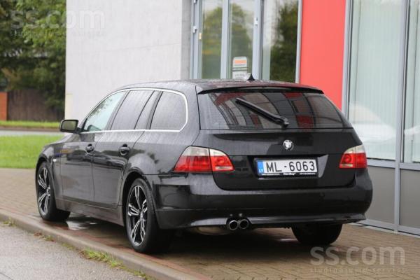 Melns BMW 535 2005 Rīga, ar dzinēja tilpumu 3.00 L un nobraukumu 296 tūkst. km par 3795 €, foto 4 vietnē AUTOMOTO.COM.LV