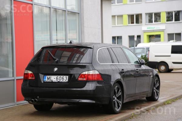 Melns BMW 535 2005 Rīga, ar dzinēja tilpumu 3.00 L un nobraukumu 296 tūkst. km par 3795 €, foto 5 vietnē AUTOMOTO.COM.LV