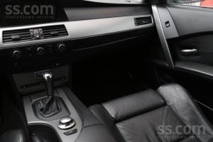 Черный БМВ 535 2005 в Рига, объемом двигателя 3.00 л и пробегом 296 тыс. км за 3795 €, фото 13 на AUTOMOTO.COM.LV