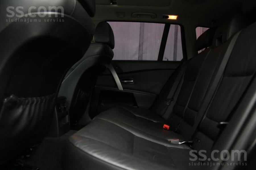 Черный БМВ 535 2005 в Рига, объемом двигателя 3.00 л и пробегом 296 тыс. км за 3795 €, фото 14 на AUTOMOTO.COM.LV