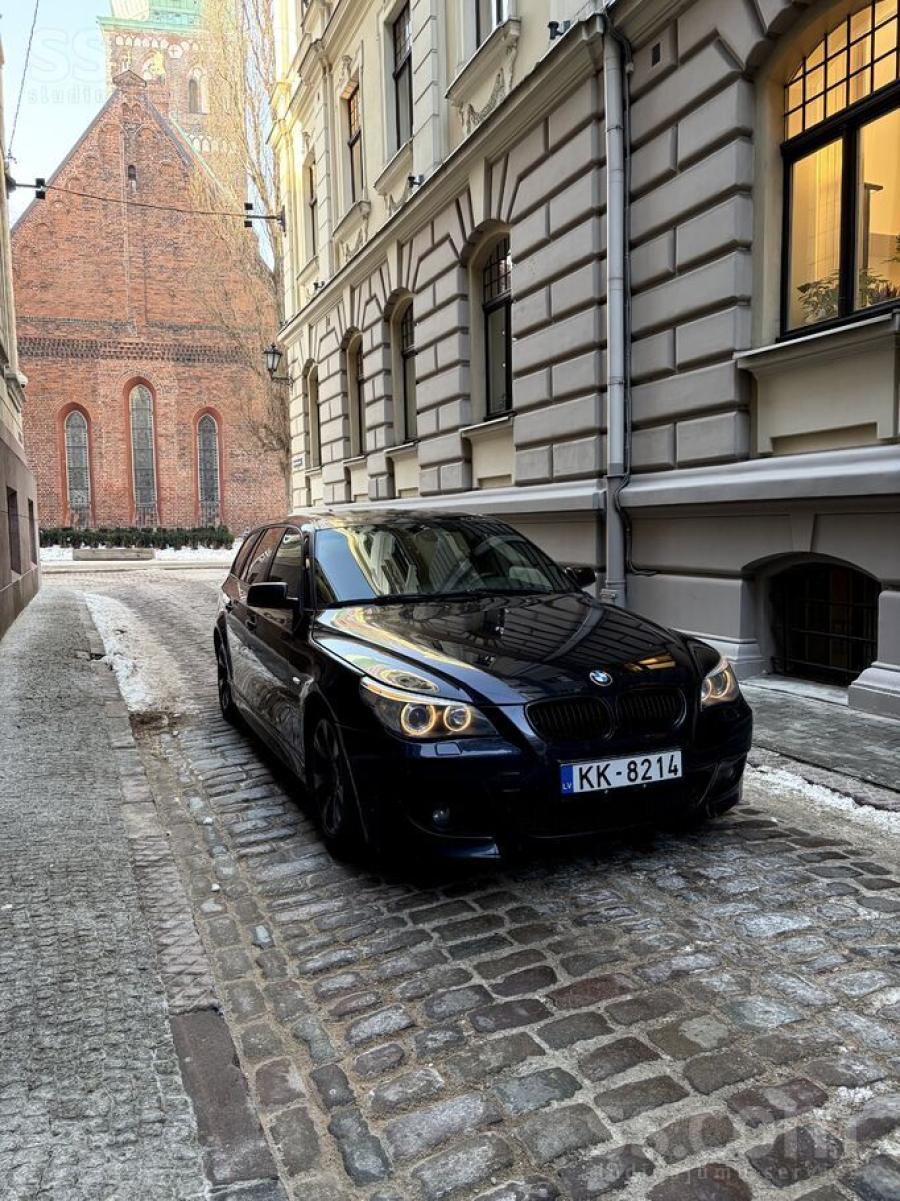 Melns BMW 535 2006 Rīga, ar dzinēja tilpumu 3.00 L un nobraukumu 340 tūkst. km par 5999 €, foto 1 vietnē AUTOMOTO.COM.LV