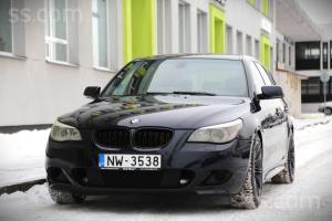 Melns BMW 535 2006 Rīga, ar dzinēja tilpumu 3.00 L un nobraukumu 378 tūkst. km par 5495 €, foto  vietnē AUTOMOTO.COM.LV