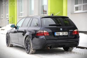 Black BMW 535 2006 in Riga, with an engine capacity of 3.00 L and mileage of 378 thousand km for 5495 €, photo 5 on AUTOMOTO.COM.LV