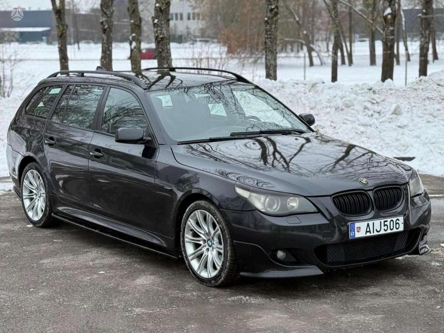 Melns BMW 535 2006 Kauņa, ar dzinēja tilpumu 2.99 L un nobraukumu 346 tūkst. km par 4350 €, foto 2 vietnē AUTOMOTO.COM.LV