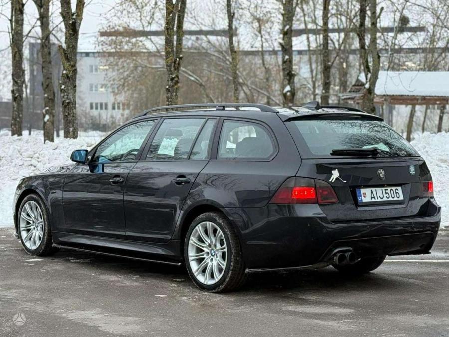 Melns BMW 535 2006 Kauņa, ar dzinēja tilpumu 2.99 L un nobraukumu 346 tūkst. km par 4350 €, foto 3 vietnē AUTOMOTO.COM.LV