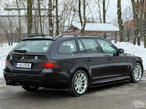 Black BMW 535 2006 in Kaunas, with an engine capacity of 3.00 L and mileage of 346 thousand km for 4350 €, photo 4 on AUTOMOTO.COM.LV