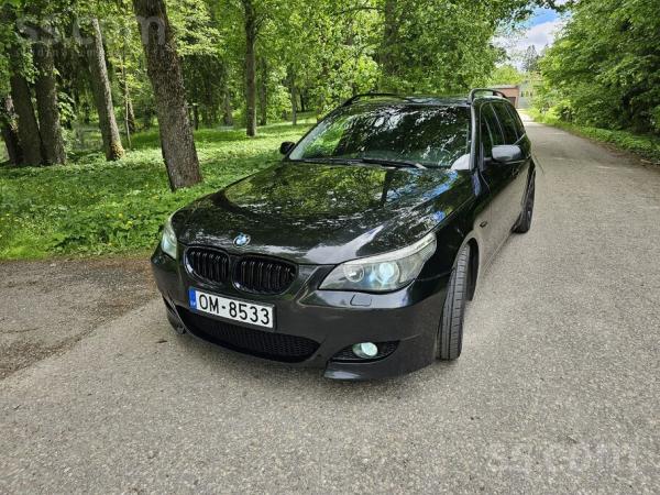 Black BMW 535 2006 in Aluksne, with an engine capacity of 3.00 L and mileage of 362 thousand km for 3800 €, photo 2 on AUTOMOTO.COM.LV