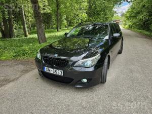 Black BMW 535 2006 in Aluksne, with an engine capacity of 3.00 L and mileage of 362 thousand km for 3800 €, photo 3 on AUTOMOTO.COM.LV