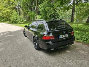 Black BMW 535 2006 in Aluksne, with an engine capacity of 3.00 L and mileage of 362 thousand km for 3800 €, photo 5 on AUTOMOTO.COM.LV