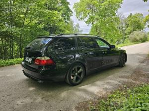 Black BMW 535 2006 in Aluksne, with an engine capacity of 3.00 L and mileage of 362 thousand km for 3800 €, photo 6 on AUTOMOTO.COM.LV