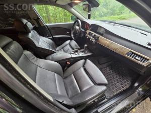 Black BMW 535 2006 in Aluksne, with an engine capacity of 3.00 L and mileage of 362 thousand km for 3800 €, photo 9 on AUTOMOTO.COM.LV
