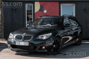 Black BMW 535 2006 in Riga, with an engine capacity of 3.00 L and mileage of 339 thousand km for 5500 €, photo  on AUTOMOTO.COM.LV