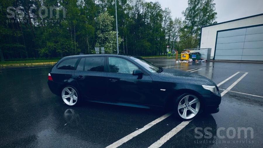 Черный БМВ 535 2006 в Рига, объемом двигателя 3.00 л и пробегом 328 тыс. км за 4500 €, фото 7 на AUTOMOTO.COM.LV