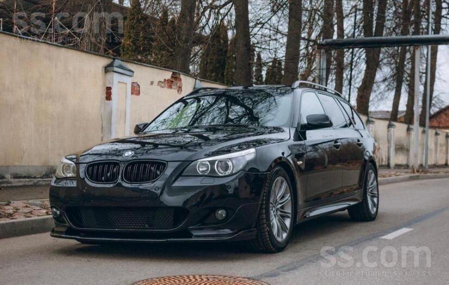 Black BMW 535 2006 in Jekabpils, with an engine capacity of 3.00 L and mileage of 323 thousand km for 5200 €, photo 1 on AUTOMOTO.COM.LV