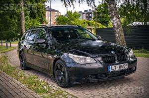 Melns BMW 535 2006 Rīga, ar dzinēja tilpumu 3.00 L un nobraukumu 394 tūkst. km par 2590 €, foto 4 vietnē AUTOMOTO.COM.LV