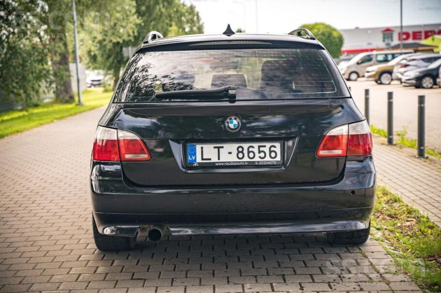 Melns BMW 535 2006 Rīga, ar dzinēja tilpumu 3.00 L un nobraukumu 394 tūkst. km par 2590 €, foto 6 vietnē AUTOMOTO.COM.LV