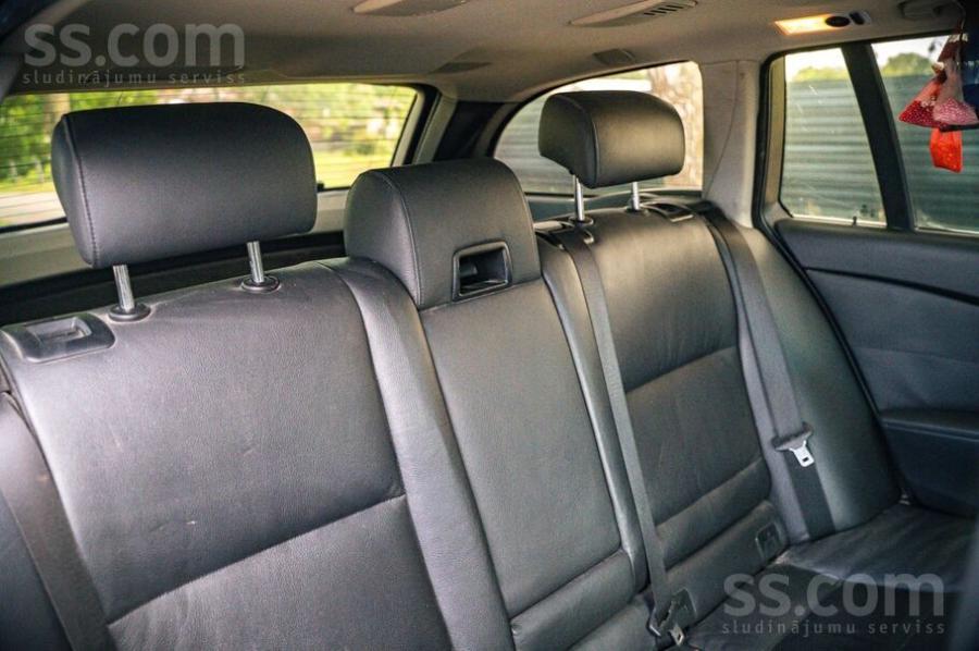 Melns BMW 535 2006 Rīga, ar dzinēja tilpumu 3.00 L un nobraukumu 394 tūkst. km par 2590 €, foto 13 vietnē AUTOMOTO.COM.LV