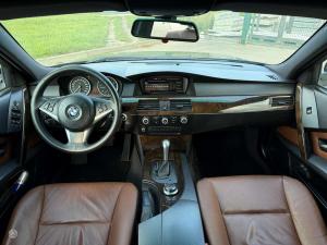 Black BMW 535 2006 in Kaunas, with an engine capacity of 2.99 L and mileage of 396 thousand km for 4000 €, photo 7 on AUTOMOTO.COM.LV