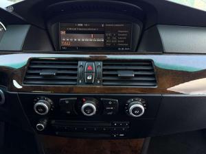 Black BMW 535 2006 in Kaunas, with an engine capacity of 2.99 L and mileage of 396 thousand km for 4000 €, photo 9 on AUTOMOTO.COM.LV