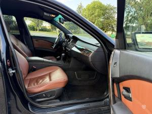 Black BMW 535 2006 in Kaunas, with an engine capacity of 2.99 L and mileage of 396 thousand km for 4000 €, photo 13 on AUTOMOTO.COM.LV