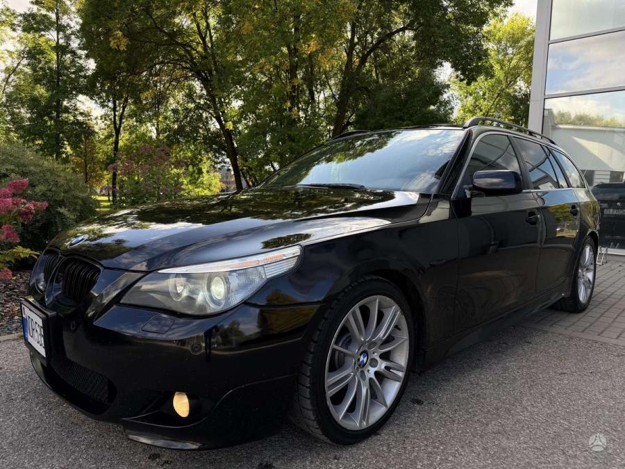 Melns BMW 535 2006 Kauņa, ar dzinēja tilpumu 2.99 L un nobraukumu 416 tūkst. km par 3950 €, foto 1 vietnē AUTOMOTO.COM.LV