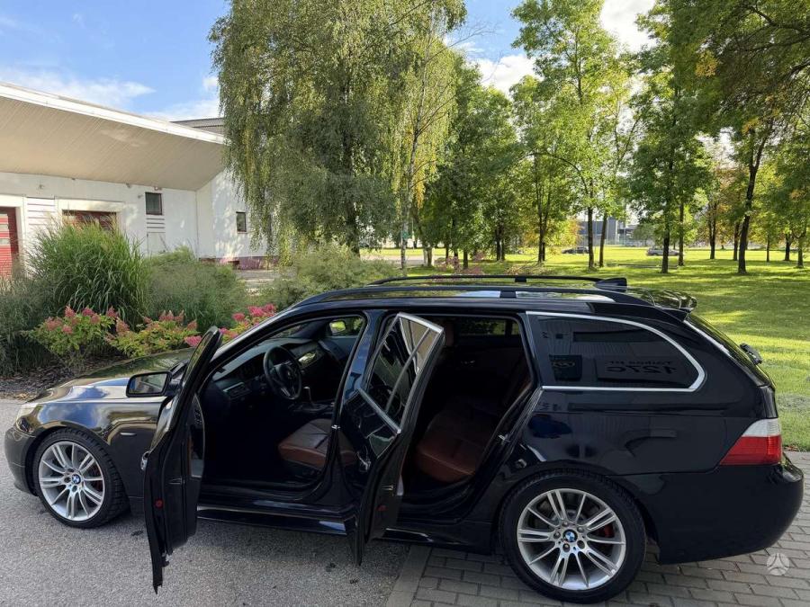 Melns BMW 535 2006 Kauņa, ar dzinēja tilpumu 3.50 L un nobraukumu 396 tūkst. km par 3500 €, foto 6 vietnē AUTOMOTO.COM.LV