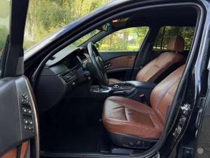 Melns BMW 535 2006 Kauņa, ar dzinēja tilpumu 3.50 L un nobraukumu 396 tūkst. km par 3500 €, foto 13 vietnē AUTOMOTO.COM.LV