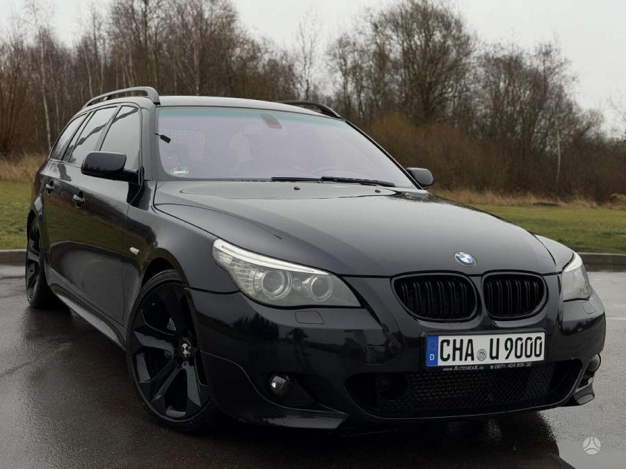 Melns BMW 535 2007 Rokiškis, ar dzinēja tilpumu 2.99 L un nobraukumu 370 tūkst. km par 6150 €, foto 1 vietnē AUTOMOTO.COM.LV