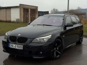 Melns BMW 535 2007 Rokiškis, ar dzinēja tilpumu 2.99 L un nobraukumu 370 tūkst. km par 6150 €, foto 2 vietnē AUTOMOTO.COM.LV