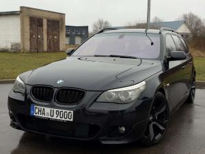 Melns BMW 535 2007 Rokiškis, ar dzinēja tilpumu 2.99 L un nobraukumu 370 tūkst. km par 6150 €, foto 3 vietnē AUTOMOTO.COM.LV