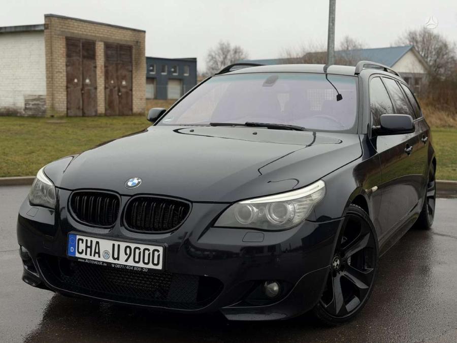 Melns BMW 535 2007 Rokiškis, ar dzinēja tilpumu 2.99 L un nobraukumu 370 tūkst. km par 6150 €, foto 3 vietnē AUTOMOTO.COM.LV