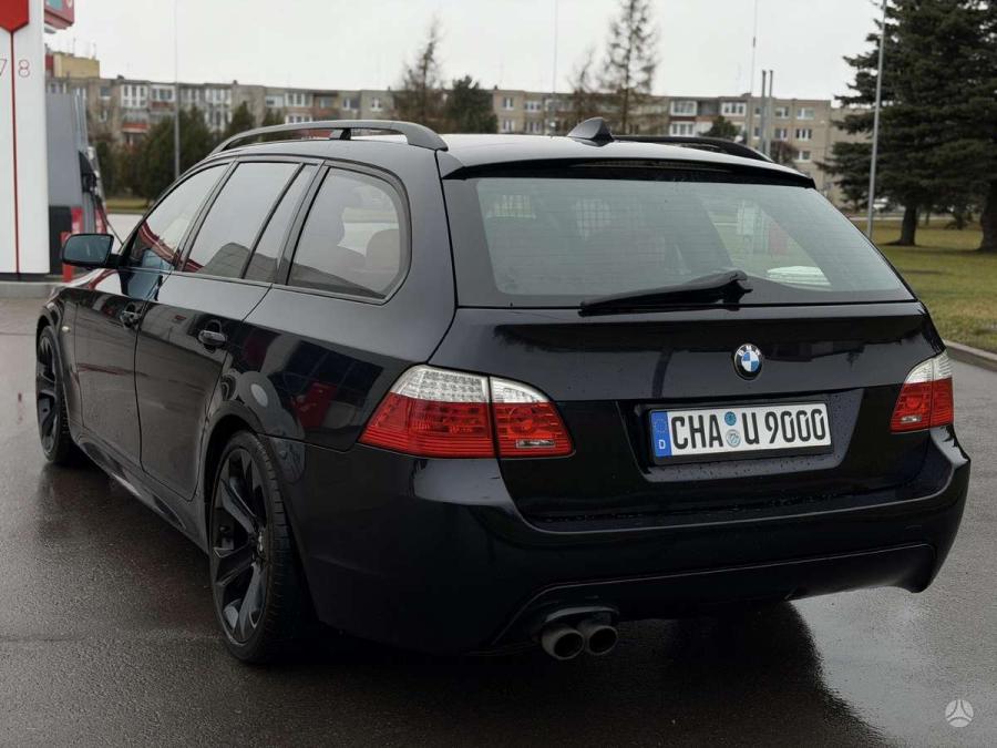 Melns BMW 535 2007 Rokiškis, ar dzinēja tilpumu 2.99 L un nobraukumu 370 tūkst. km par 6150 €, foto 6 vietnē AUTOMOTO.COM.LV