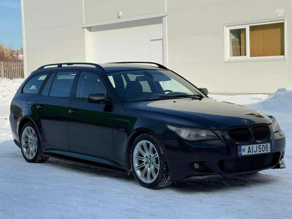 Melns BMW 535 2007 Kauņa, ar dzinēja tilpumu 2.99 L un nobraukumu 346 tūkst. km par 4000 €, foto 2 vietnē AUTOMOTO.COM.LV