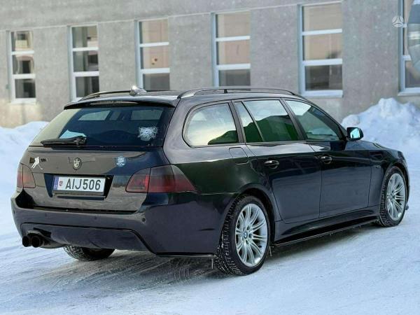 Melns BMW 535 2007 Kauņa, ar dzinēja tilpumu 2.99 L un nobraukumu 346 tūkst. km par 4000 €, foto 3 vietnē AUTOMOTO.COM.LV