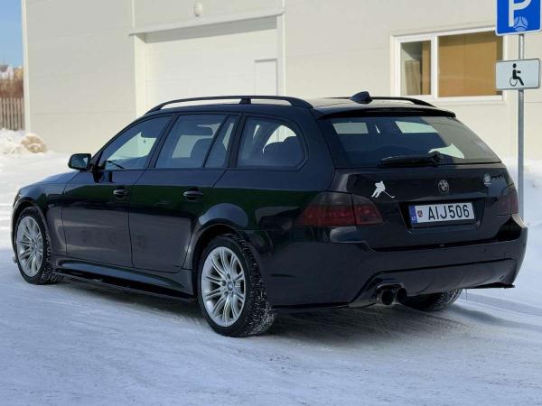 Melns BMW 535 2007 Kauņa, ar dzinēja tilpumu 2.99 L un nobraukumu 346 tūkst. km par 4000 €, foto 4 vietnē AUTOMOTO.COM.LV