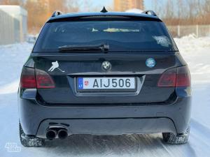 Melns BMW 535 2007 Kauņa, ar dzinēja tilpumu 3.00 L un nobraukumu 346 tūkst. km par 4000 €, foto  vietnē AUTOMOTO.COM.LV