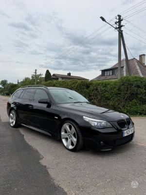 Melns BMW 535 2007 Kauņa, ar dzinēja tilpumu 3.00 L un nobraukumu 420 tūkst. km par 6750 €, foto  vietnē AUTOMOTO.COM.LV