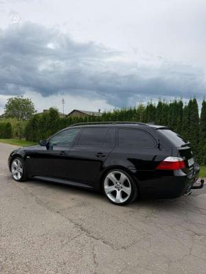Melns BMW 535 2007 Kauņa, ar dzinēja tilpumu 3.00 L un nobraukumu 420 tūkst. km par 6750 €, foto 7 vietnē AUTOMOTO.COM.LV