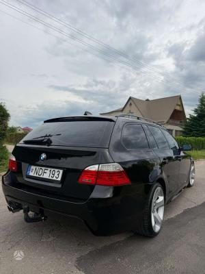 Melns BMW 535 2007 Kauņa, ar dzinēja tilpumu 3.00 L un nobraukumu 420 tūkst. km par 6750 €, foto 9 vietnē AUTOMOTO.COM.LV