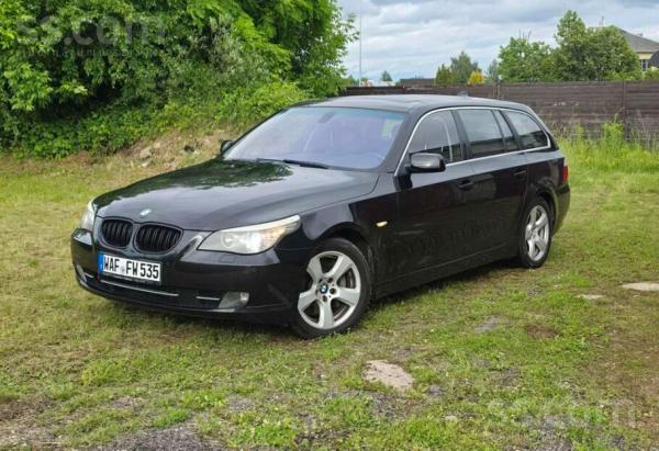 Black BMW 535 2007 in Bauska, with an engine capacity of 3.00 L and mileage of 276 thousand km for 8100 €, photo 3 on AUTOMOTO.COM.LV