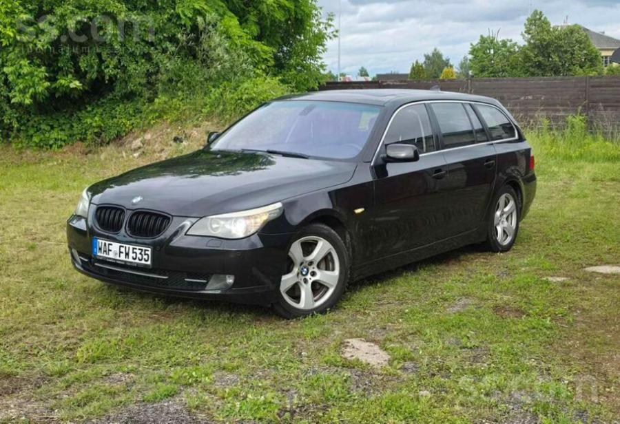 Melns BMW 535 2007 Bauska, ar dzinēja tilpumu 3.00 L un nobraukumu 276 tūkst. km par 8100 €, foto 4 vietnē AUTOMOTO.COM.LV