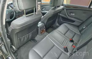 Melns BMW 535 2007 Bauska, ar dzinēja tilpumu 3.00 L un nobraukumu 276 tūkst. km par 8100 €, foto 9 vietnē AUTOMOTO.COM.LV