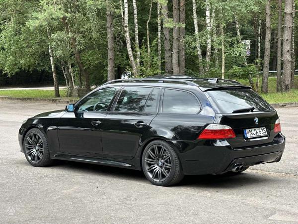 Melns BMW 535 2007 Viļņa, ar dzinēja tilpumu 2.99 L un nobraukumu 279 tūkst. km par 7499 €, foto 5 vietnē AUTOMOTO.COM.LV