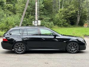 Black BMW 535 2007 in Vilnius, with an engine capacity of 2.99 L and mileage of 279 thousand km for 7499 €, photo 9 on AUTOMOTO.COM.LV